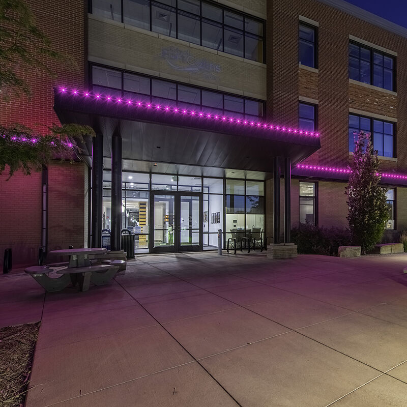 Year-Round Color-Changing Roofline Lights in PA, NJ, & NY